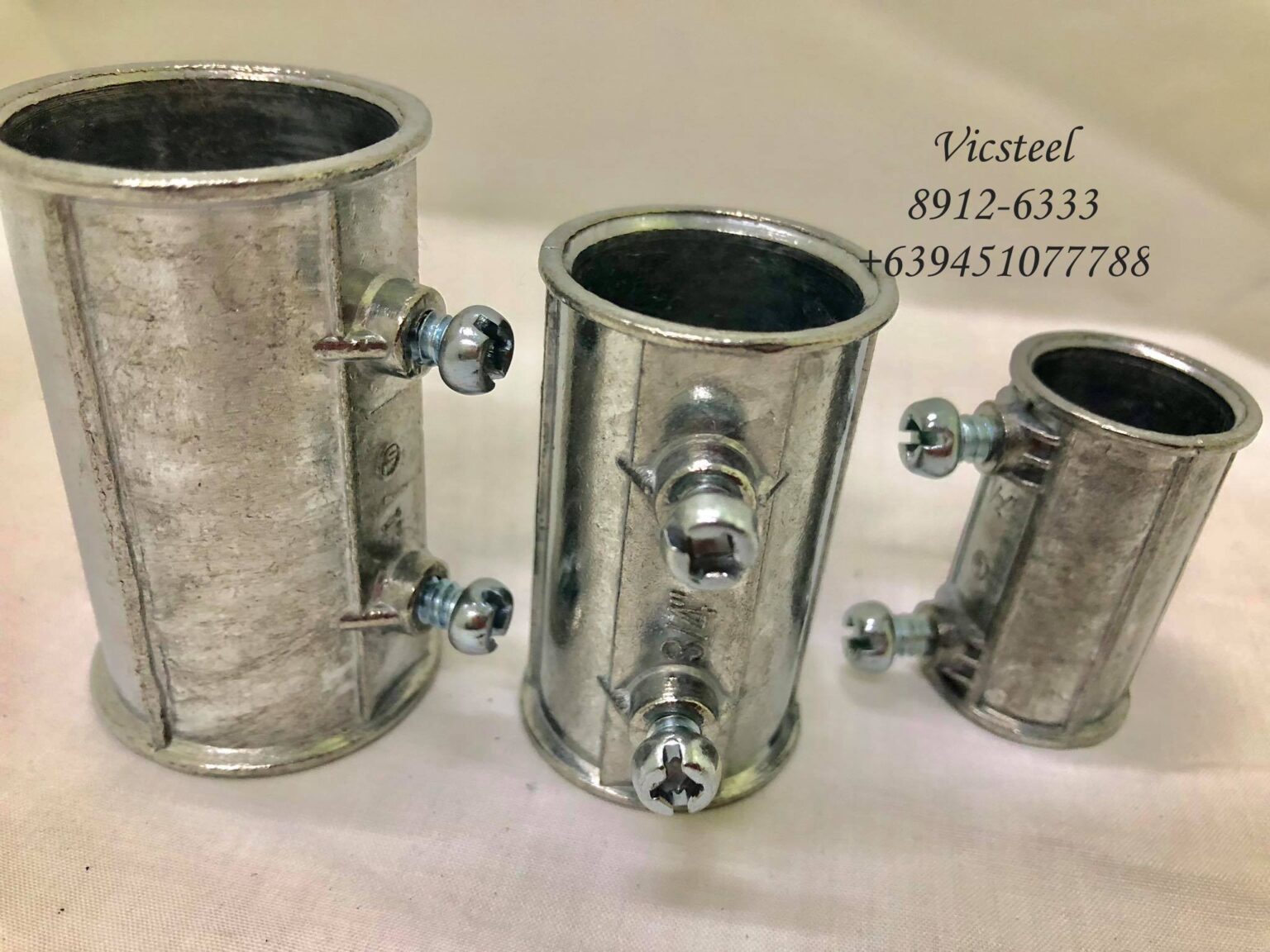 EMT Fittings – EMT Coupling (Screw Type) – Vicsteel